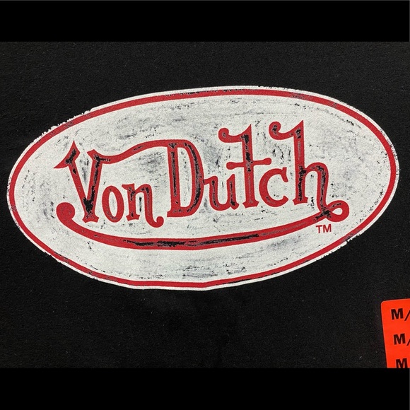 Von Dutch | Shirts | Von Dutch Black Classic Wordmark Tee Vintage New ...